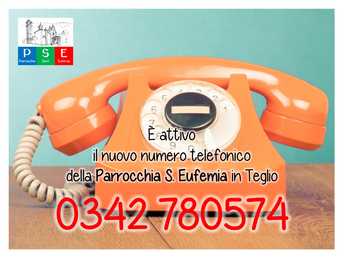 Nuovo contatto telefonico - Diocesi di Como